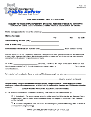 Fillable Online Dedication Pride Service - Nevada Fax Email Print ...