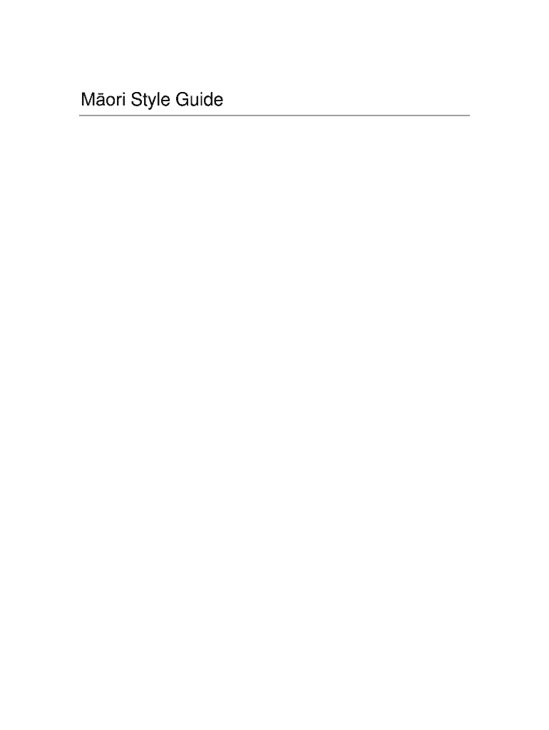Fillable Online Mori Style Guide Microsoft Fax Email Print PdfFiller Fillable Online Mori Style Guide Microsoft Fax Email Print PdfFiller