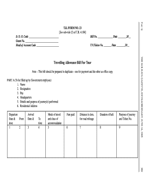 Fillable Online Treasury Form No 23 Fax Email Print - pdfFiller