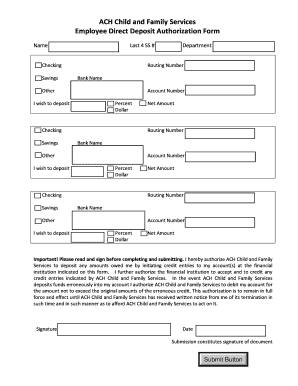 Fillable Online employees achservices Employee Information Form - ACH ...
