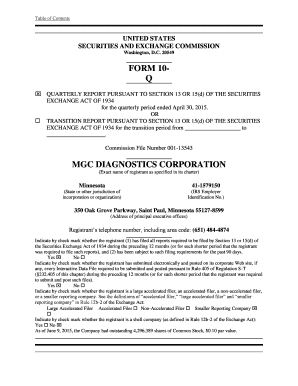 Fillable Online See the definitions of accelerated filer, large ...