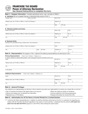 Fillable Online Power of Attorney Declaration - formupackcom Fax Email ...