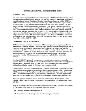 Fillable Online This notice contains important information about your ...