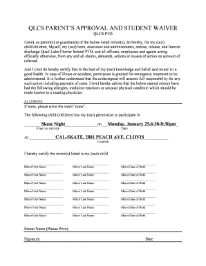 Fillable Online PARENT-APPROVAL-AND-STUDENT-WAIVERdoc Fax Email Print ...