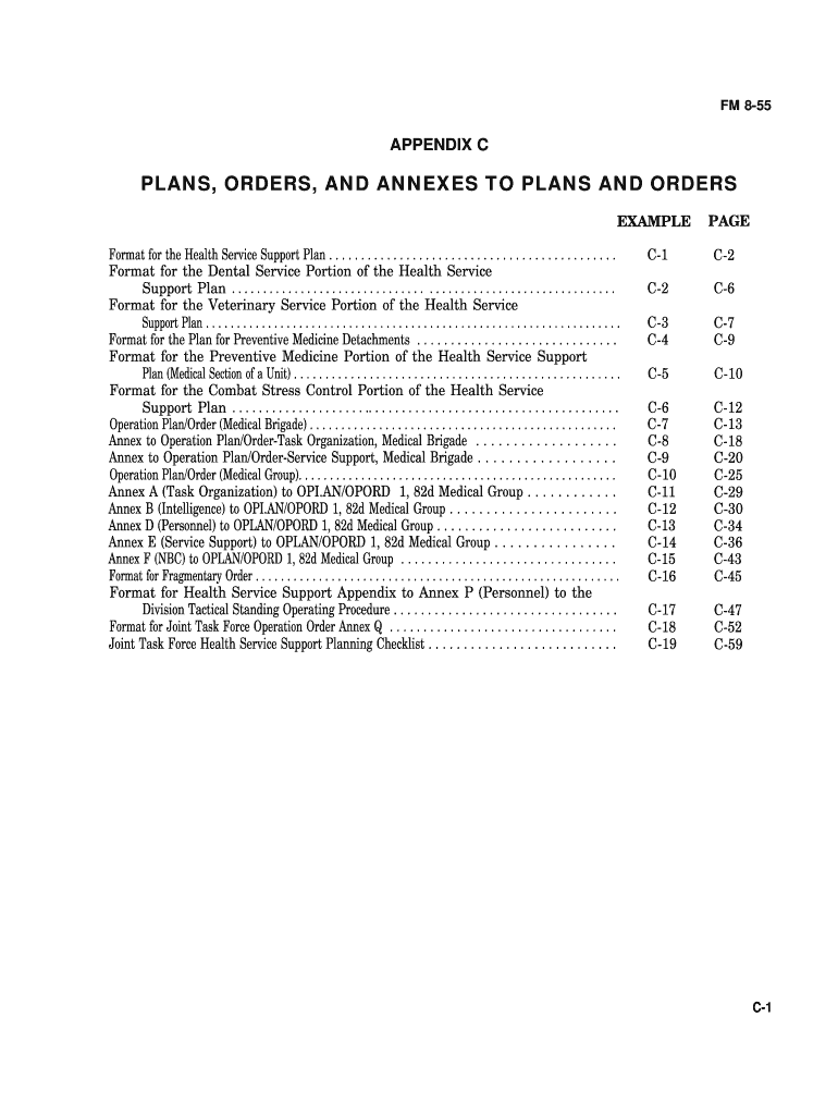Fillable Online FM 8-55 Fax Email Print - pdfFiller
