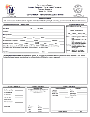 Fillable Online OPRA Request Form - gcitorg Fax Email Print - pdfFiller