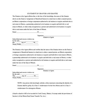 Fillable Online Grantor Grantee Form.doc Fax Email Print - pdfFiller