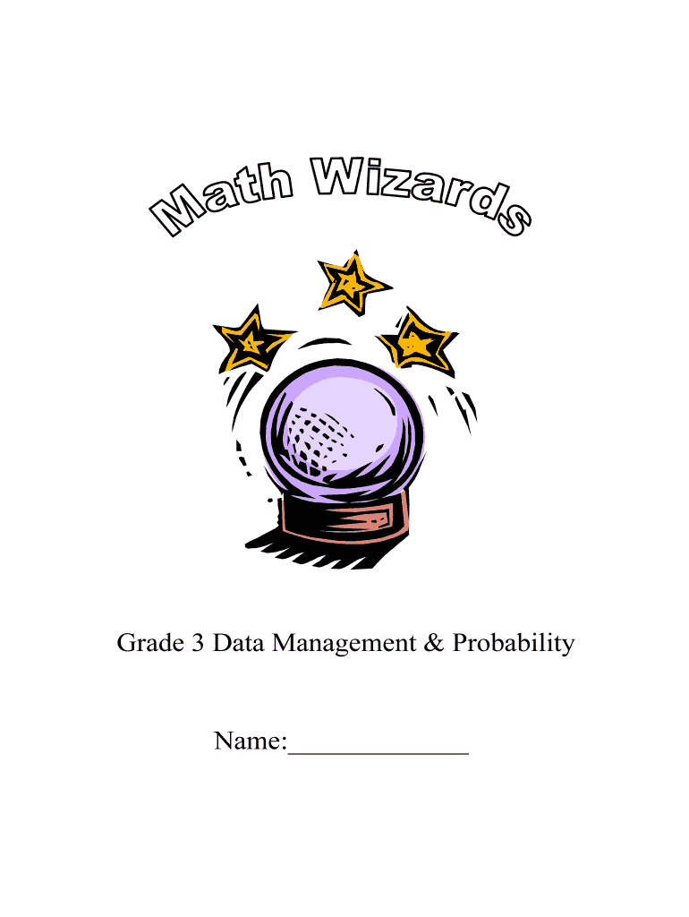 Fillable Online Grade 3 Data Management Probability Name - 81westcom ...