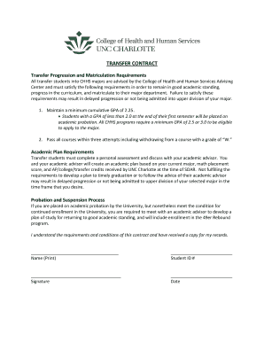 Fillable Online Academic Plan Requirements Probation and Suspension ...