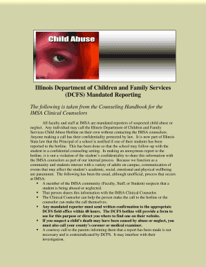 Fillable Online (DCFS) Mandated Reporting Fax Email Print - pdfFiller