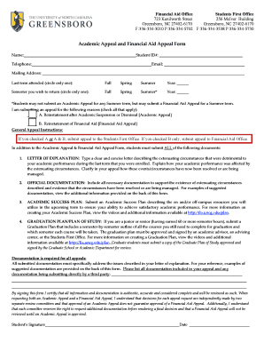 Fillable Online fia uncg Greensboro, NC 27402 6170 Fed eral School Co d ...