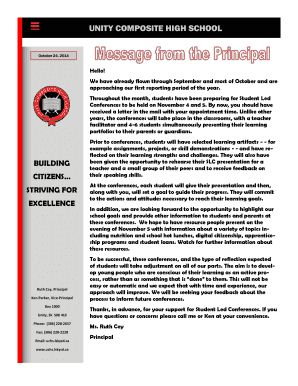 Fillable Online uchs lskysd UNITY COMPOSITE HIGH SCHOOL - uchs lskysd ...