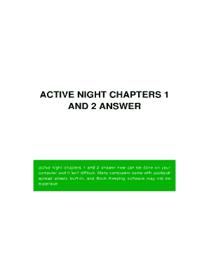 Fillable Online archiveblog Active night chapters 1 and 2 answer ...
