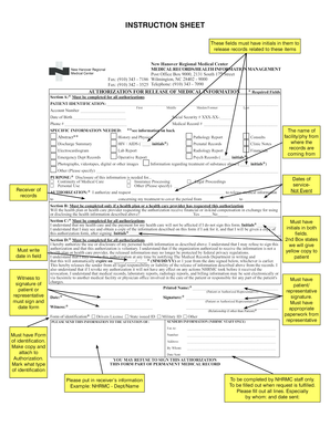 Fillable Online nhrmc Instruction bsheetb - New Hanover Regional ...
