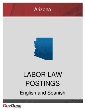 Fillable Online BArizona Postingb Instructions-SP Fax Email Print ...