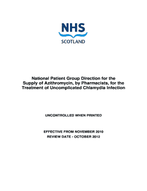Fillable Online communitypharmacy scot nhs National Patient Group ...