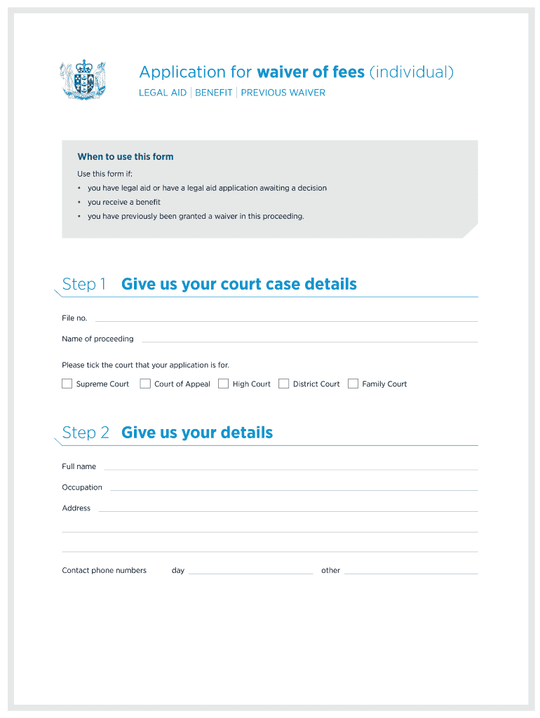 Fillable Online justice govt Step 1 Give us your court case details - Ministry of Justice Fax ...