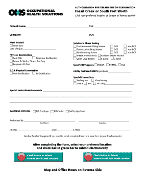 Fillable Online Download Authorization For Treatment bFormb ...