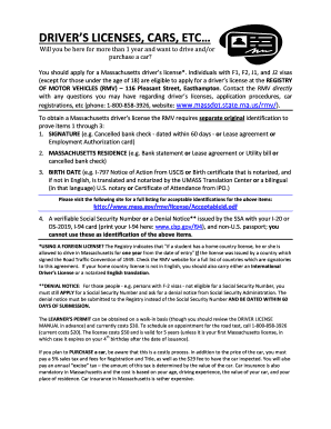 Fillable Online DRIVERS LICENSES, CARS, ETC Fax Email Print - pdfFiller