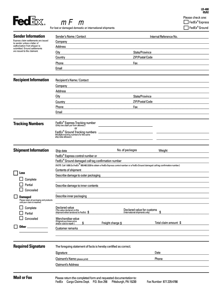 Fillable Online rheaexpress Please check one bClaimb bFormb bFedExb ...