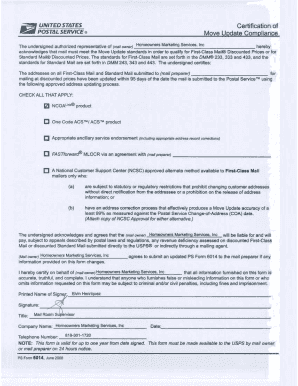 Fillable Online NCOALink Processing Fax Email Print - pdfFiller