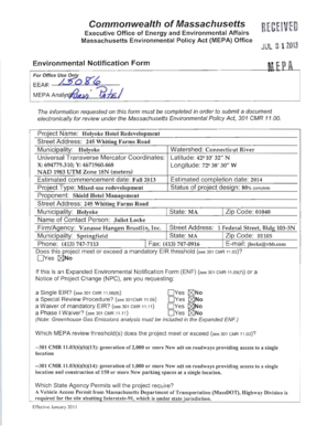 Fillable Online web1 env state ma Commonwealth of Massachusetts ...