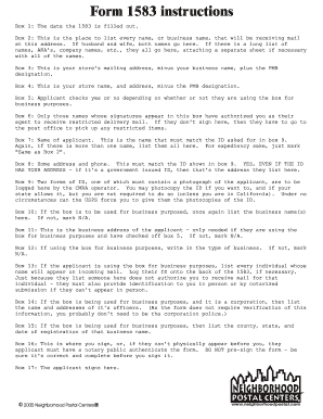 Fillable Online Form 1583 instructions - genesiscomplexcom Fax Email ...