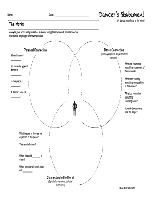 Fillable Online Personal Connection Dance Connection Fax Email Print ...