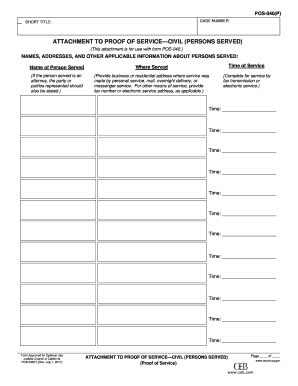 Fillable Online POS-040(P). Fillable Editable and Saveable California ...