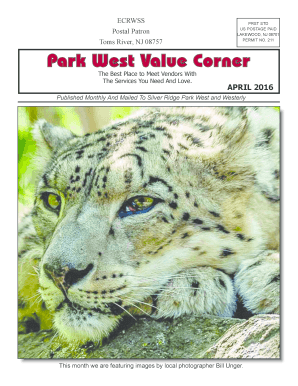 Fillable Online seniorpublishing ECRWSS PRST STD US POSTAGE PAID ...