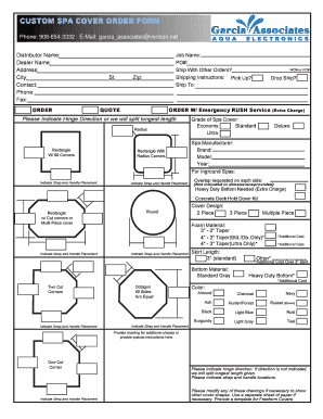 Fillable Online CSC Order Form 2007 - Welcome to Garcia Associates Fax ...