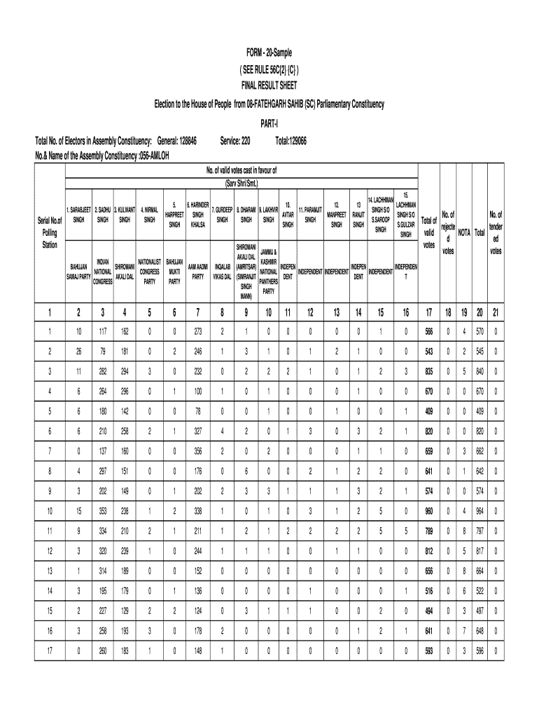 Fillable Online FORM 20Sample Fax Email Print - pdfFiller