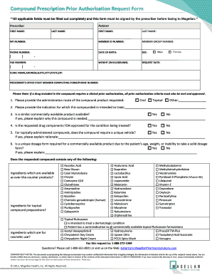 Fillable Online ufh-gatorcare sites medinfo ufl Compound Prescription ...