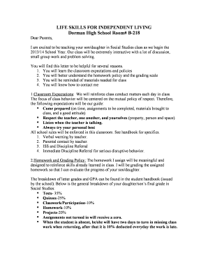 Fillable Online LIFE SKILLS FOR INDEPENDENT LIVING Idocx Fax Email ...