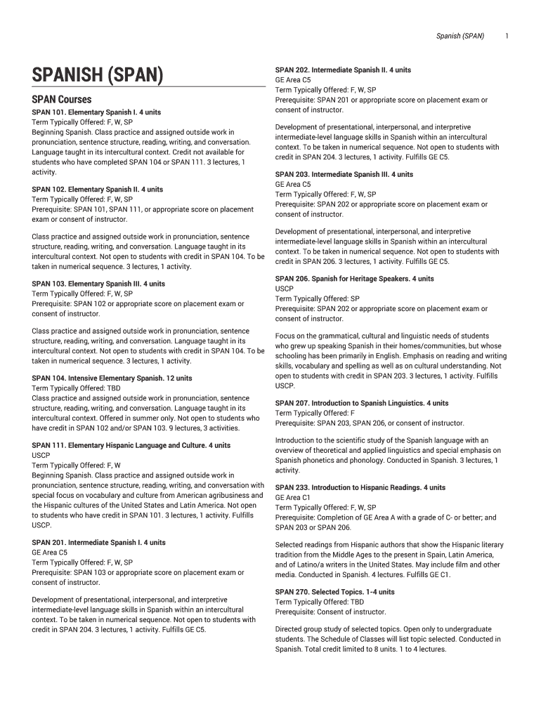 Fillable Online Spanish (SPAN)1 Fax Email Print - pdfFiller