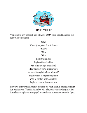 Fillable Online CON FLYER 101 - Mid America UUA Fax Email Print - pdfFiller