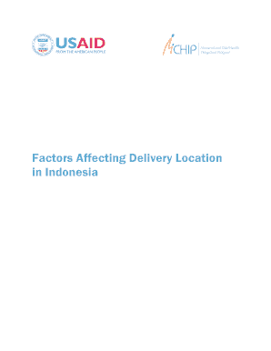 Fillable Online Factors Affecting Delivery Location Fax Email Print ...