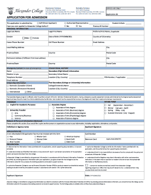 Fillable Online OFFICE USE ONLY Application ID APPLICATION FOR ...