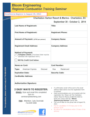 Fillable Online aluminum Bloom Engineering Regional Combustion Training ...