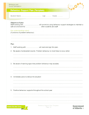 Fillable Online Behaviour and Fax Email Print - pdfFiller