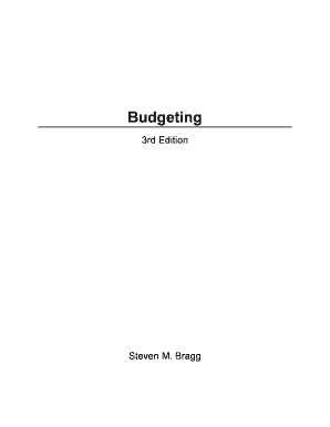 Fillable Online Chapter 1 Introduction to Budgeting Fax Email Print ...