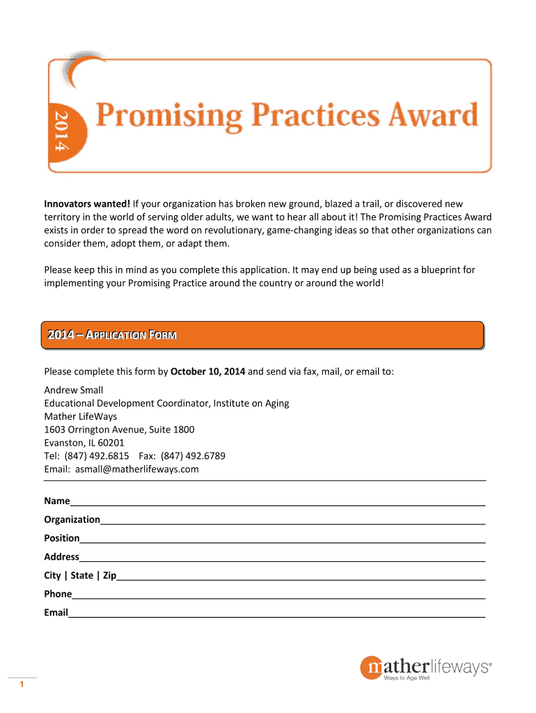 Fillable Online Innovators wanted Fax Email Print - pdfFiller