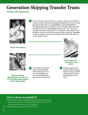 Fillable Online Generation-Skipping Transfer Trusts Fax Email Print ...