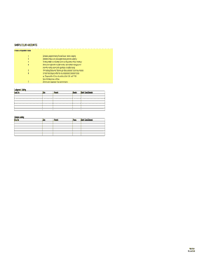 Fillable Online SAMPLE CLUB ACCOUNTS Fax Email Print - pdfFiller