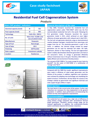 Fillable Online The Large Scale Combined Heat and Power (CHP) - Fuel ...