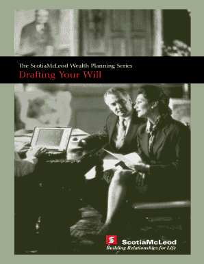 Fillable Online The ScotiaMcLeod Wealth Planning Series Fax Email Print - pdfFiller