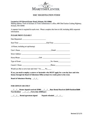 Smc Form Download - Fill Online, Printable, Fillable, Blank | pdfFiller