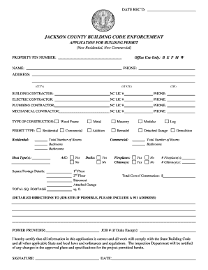 Fillable Online Building Application Packetdocx Fax Email Print - pdfFiller