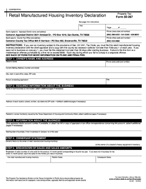 Fillable Online cameroncad Cameron Appraisal District 2021 Amistad Dr ...