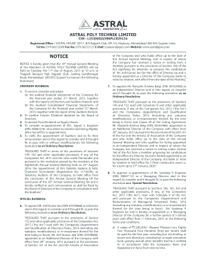 Astral Poly Technik Ltd - Fill Online, Printable, Fillable, Blank ...